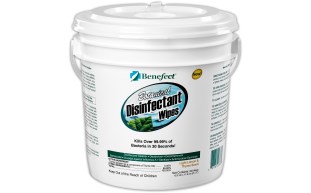 Benefect® Botanical Disinfectant Wipes, Light lemon fragrance, Sold ...
