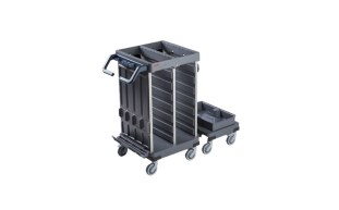 Vileda® ORIGO Type C-B Janitorial Cart, Grey, Sold Individually | bch
