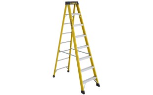 Featherlite® Step Ladder, Yellow, Sold Individually | bch