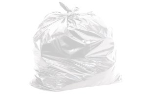 ECO II Utility Garbage Bags, White, 20" x 22" | bch